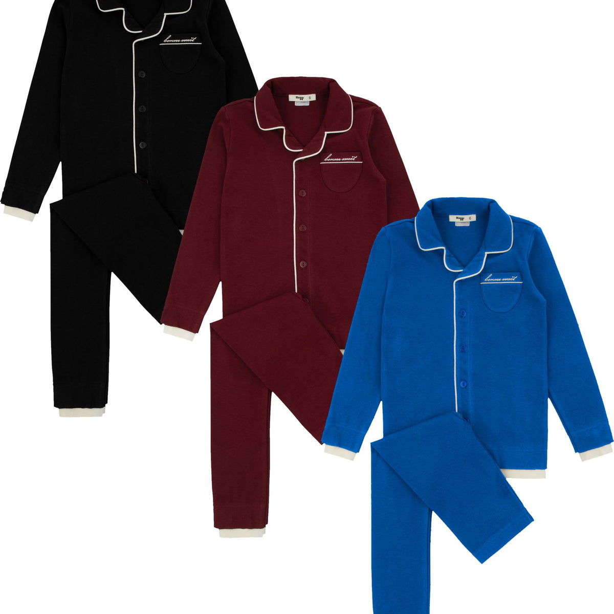 Noggi Boys Girls Cotton Grandpa Pajamas - 215011 – ShirtStop