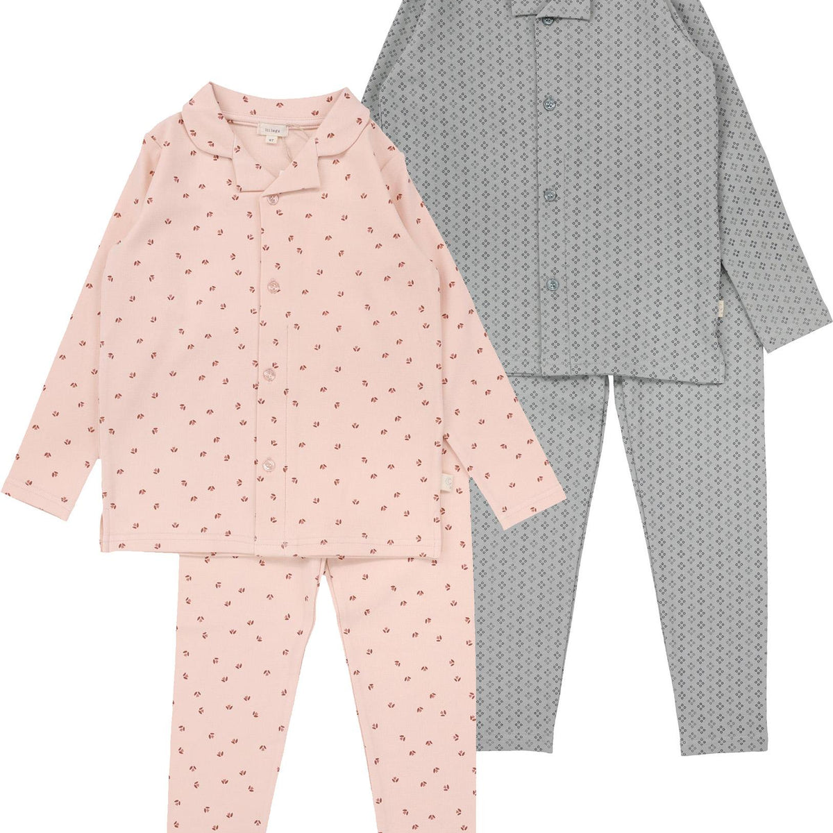 Lil Legs Loungewear Collection Boys Girls Grandpa Cotton Pajamas - LGL ...