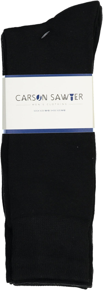 Carson Sawyer Mens Flat Dress Socks 3 Pack - CS108 – ShirtStop