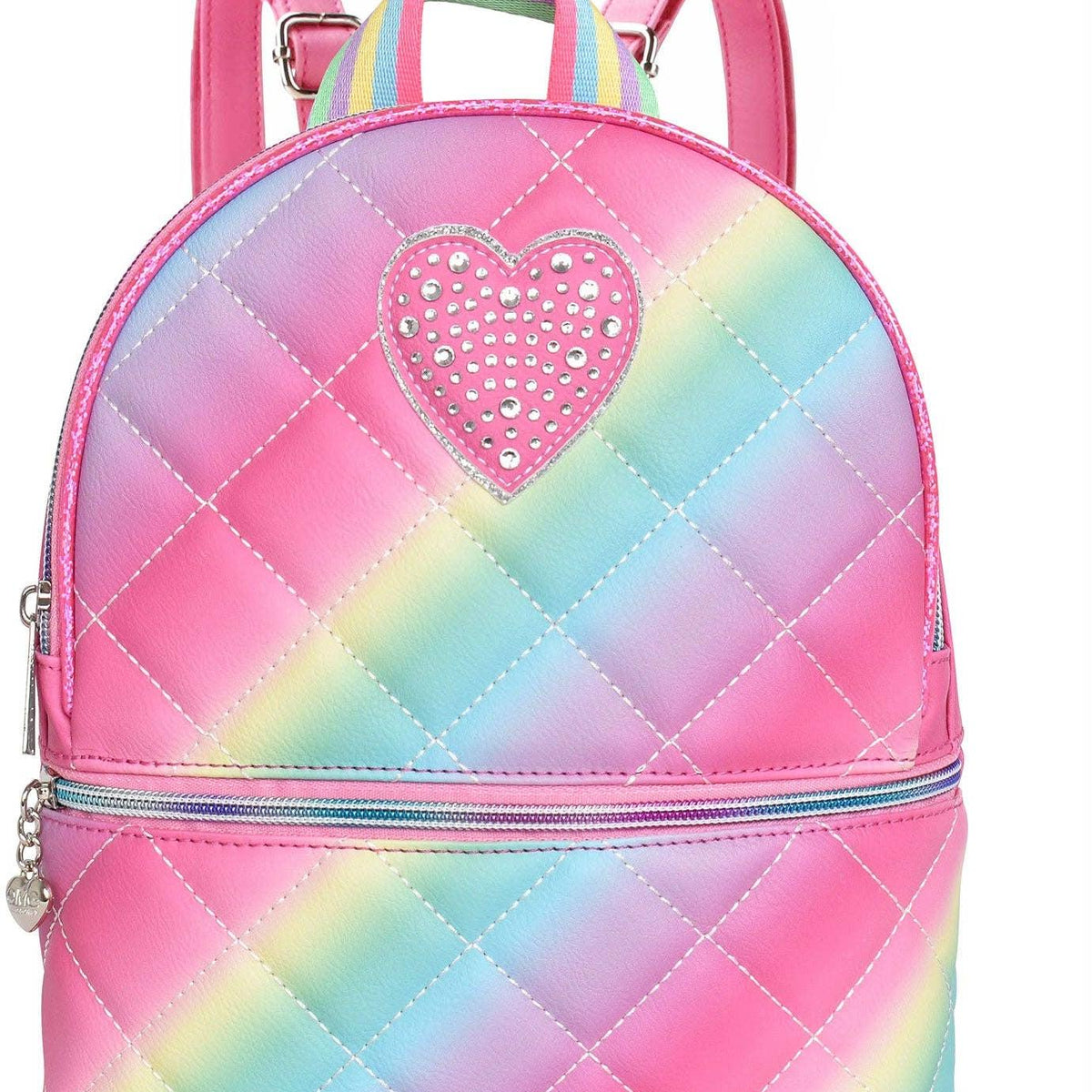 OMG Heart Ombre Quilted Mini Backpack - HRT-MBZ13 – ShirtStop